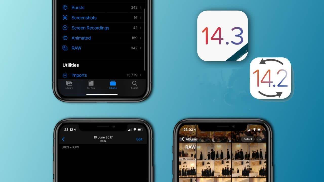 Apple ឈប់ឲ្យទម្លាក់ប្រព័ន្ធប្រតិបត្តិការបានទៀតបន្ទាប់ពីអាប់ដេត iOS 14.3 - TNAOT