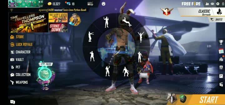 ហ្គេម free dire 20201 - TNAOT