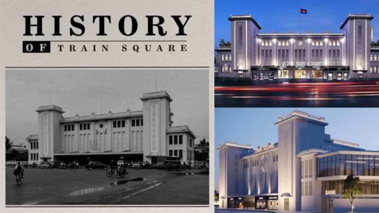 ស្ថានីយរថភ្លើងភ្នំពេញ នឹងបន្ថែមមុខងារជាមជ្ឍមណ្ឌលពាណិជ្ជកម្មចម្រុះ ឈ្មោះ 𝗧𝗿𝗮𝗶𝗻 𝗦𝗾𝘂𝗮𝗿𝗲 - TNAOT