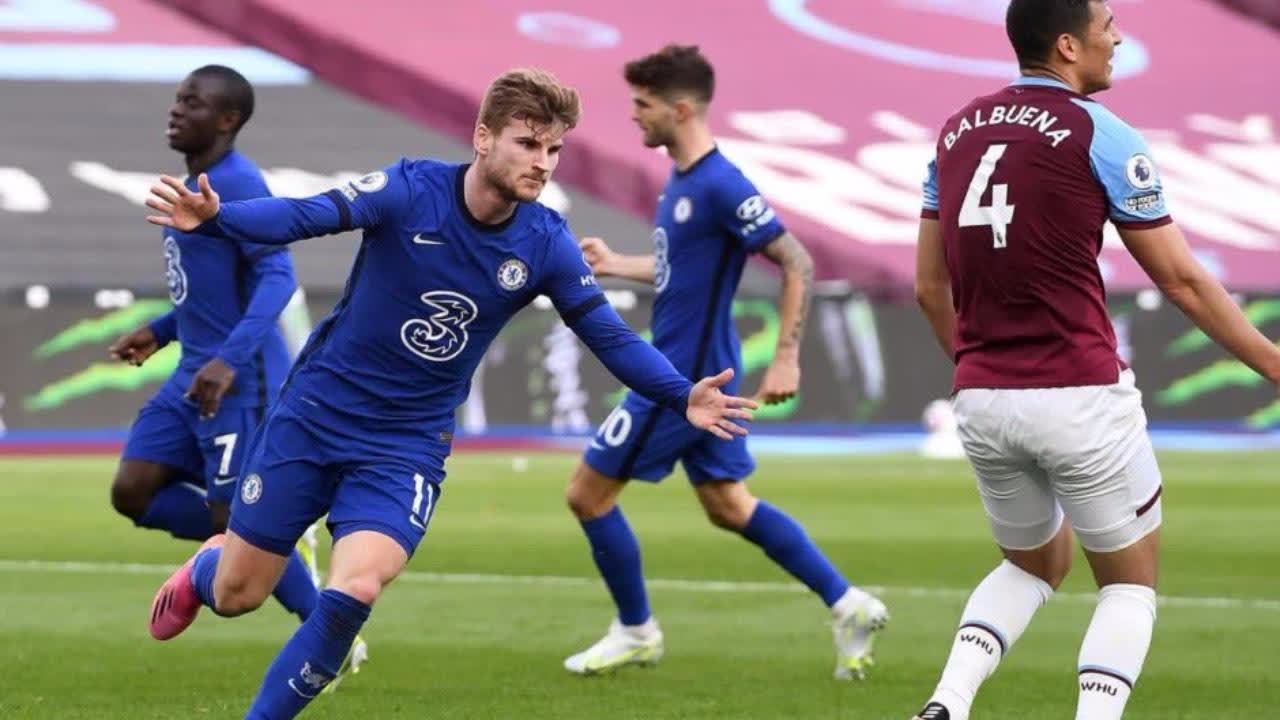 Timo Werner ស៊ុត១គ្រាប់ទល់West Ham រក្សាតំណែង Top 4 របស់ខ្លួននៅ Premier League - TNAOT