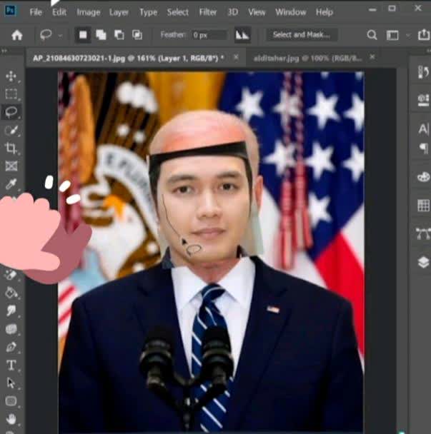 Edit face in photoshop - TNAOT