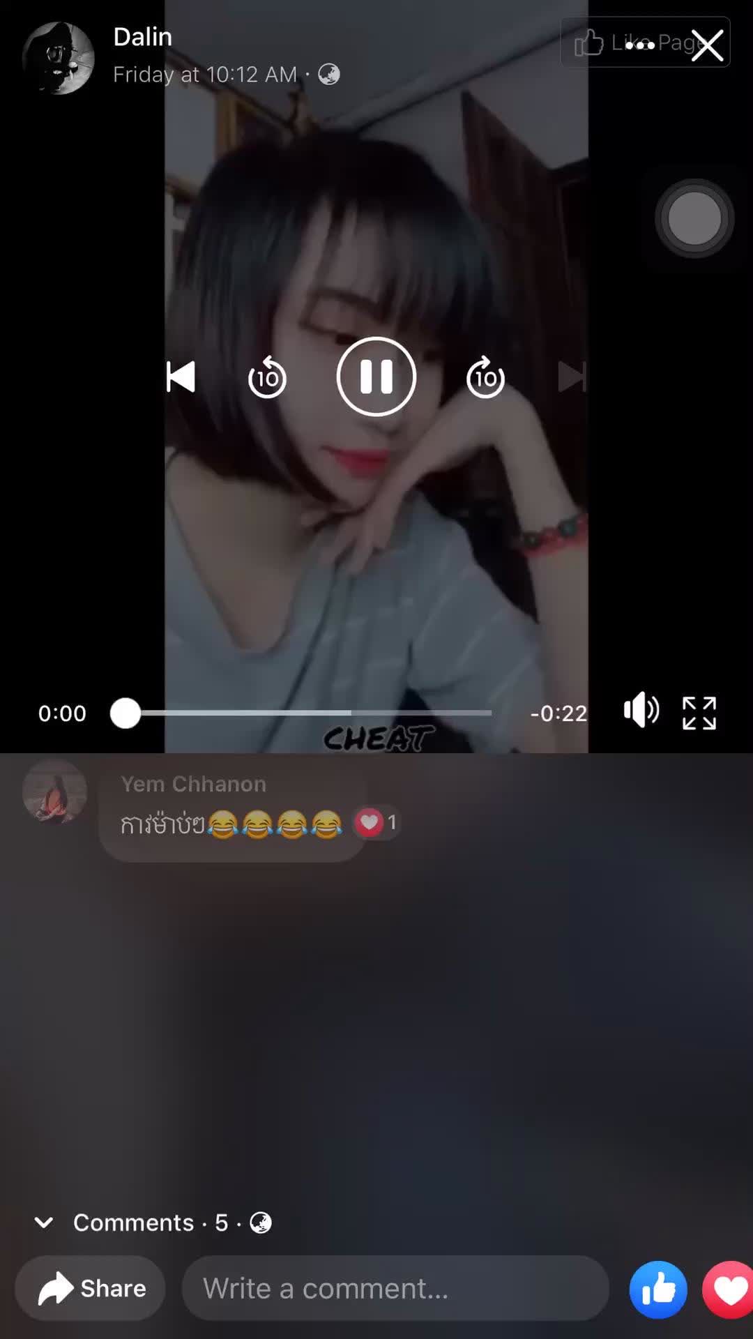 កាម៉ាប់ៗចឹងបាន cute 😂😂 - TNAOT